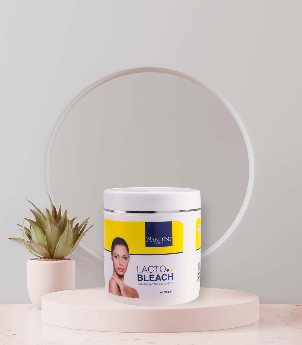 Nandini Herbal Lacto Bleach - 500 gms - Swadesi