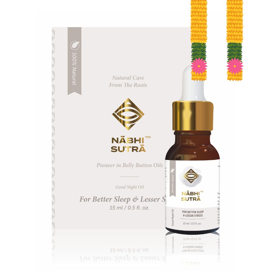 Nabhi Sutra Sleep Inducing / Stress Relief - Belly Button Oil - 15 ml ...